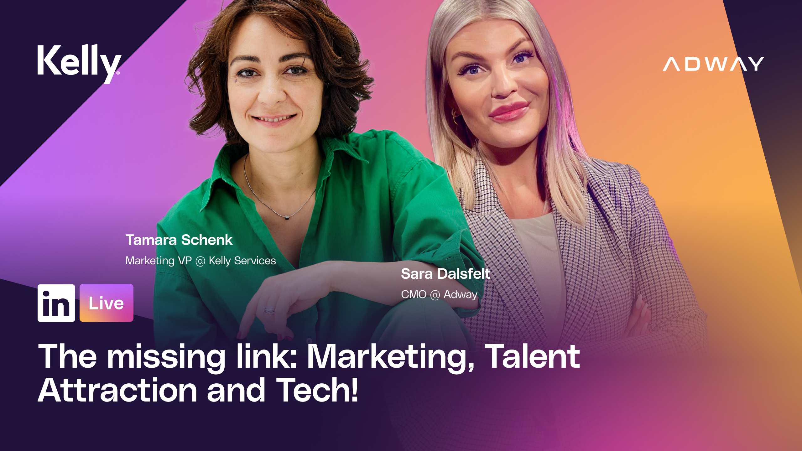 Tamara Schenk: Marketing, Talent Attraction and Tech